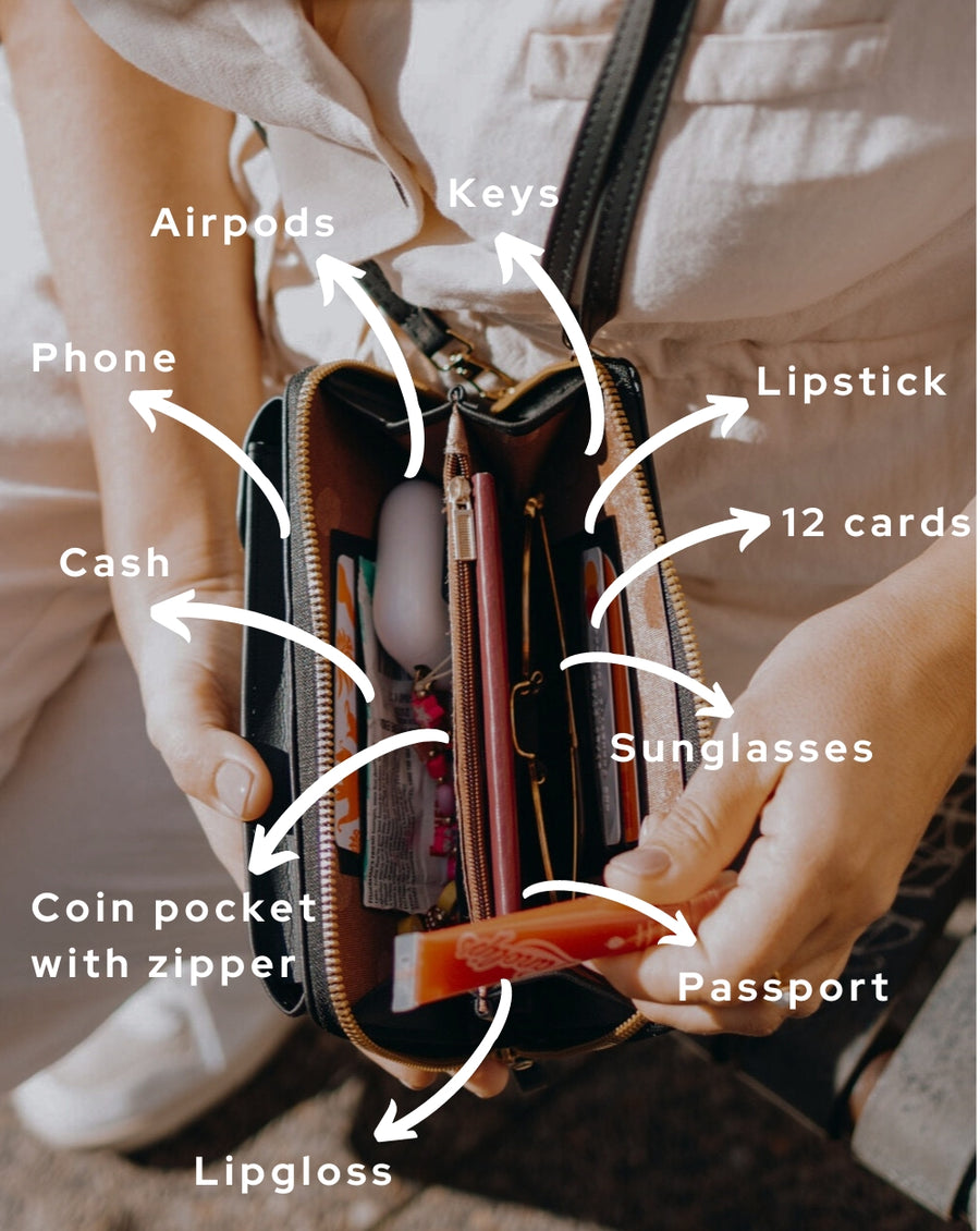 The Original STL Crossbody Clutch Wallet – Selena The Label USA